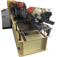China Rolling Shutter Rail Rolling Forming Machine With Anti Noise Rubber Seal Filling Online for sale
