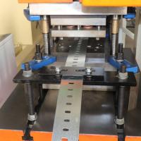 China Cable Ladder Horizontally Mounted C Profile Rolling Forming Machine for sale