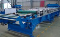 China Auto Cutting Glazed Tile Machine / Corrugated Roofing Sheet Making Machine 1.2 Inch Chain for sale