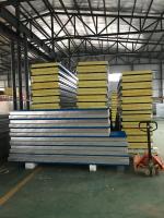 China EPS Sandwich Panel Production Line PU / Foam Coated For Different Colors for sale