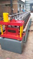 China Ppgi Sheet Door Frame Roll Forming Machine / Concrete Door Frame Making Machine for sale