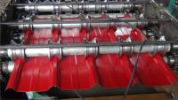 China Metal Steel Stud Machine / Corrugated Roll Forming Machine For Roofing Sheets for sale