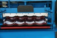 China PPGI PPGL Glazed Steel Forming Machines / Roof Making Machine 70 Mm Shaft Diameter for sale