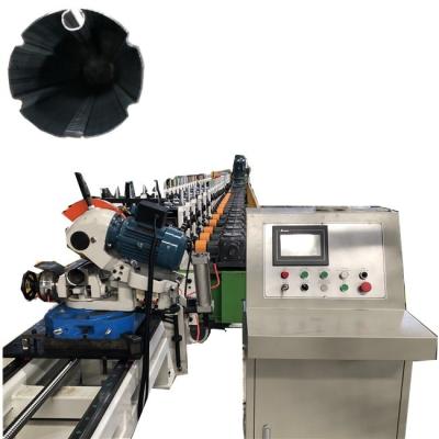 China Rolling Shutter Door Interlocked Tube Rolling Forming Machine for sale