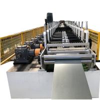 China Rolling Shutter Door Interlocked Tube Rolling Forming Machine for sale