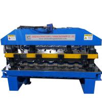 China Metal Tile 3D Model Metal Roofing Sheet Rolling Forming Machine for sale