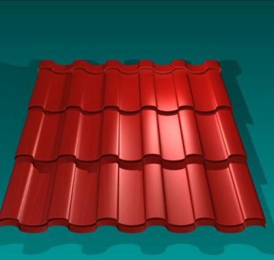 China Metal Tile 3D Model Metal Roofing Sheet Rolling Forming Machine for sale