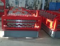 China Chain Driving Double Layer Roll Forming Machine 1200 mm Coil Sheet Feeding for sale