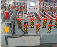 China PLC System Wall Panel Roll Forming Machine Horizontal Roller Manual Screw Tensioning for sale