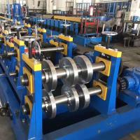 China 380V Voltage CZ Purlin Roll Forming Machine / Metal Roofing Forming Machine for sale