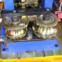 China Hydraulic Motor Square Pipe Roll Forming Machine 0.3 - 0.8 Mm Coil Sheet Thickness for sale