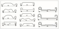 China Bar Stud And Track Roll Forming Machine Ceiling Main And Cross T Grid Channel for sale