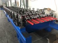 China Customized Design Roof Roll Forming Machine / Corrugated Sheet Making Machine for sale