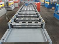 China Galvanized Steel Roofing Corrugated Sheet Roll Forming Machine 13 - 16 Rows for sale