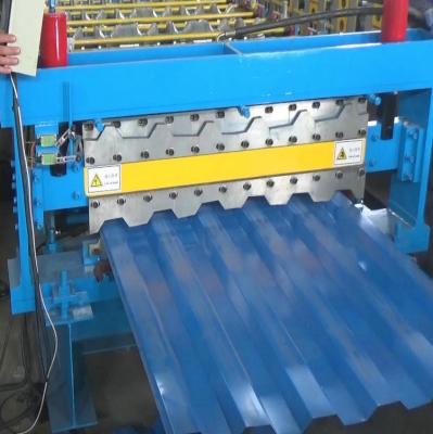 China Trapezoidal Roof Panel Roll Forming Machine 33 Ksi - 50 Ksi Yield Stress for sale