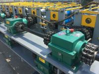 China Trapezoidal Roof Panel Roll Forming Machine 33 Ksi - 50 Ksi Yield Stress for sale