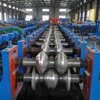 China Durable Highway Guardrail Roll Forming Machine For Road Construction Crash Barrier for sale