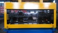 China Aluminum Galvanized Floor Deck Roll Forming Machine Width With Pre - Cutting for sale