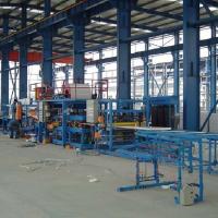 China Automatic PU Foam Sandwich Panel Production Line Good Heat Preservation Capacity for sale