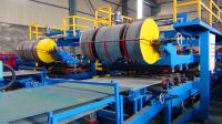 China EPS Stuffing Material Sandwich Panel Production Line 7.5 M Available Length for sale