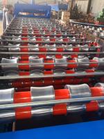 China Trapezoidal Roof Panel Corrugated Roll Forming Machine 33ksi - 50 ksi Yield Stress for sale
