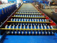 China 1250 MM Width Corrugated Roll Forming Machine / Roofing Sheet Making Machine Low Noise for sale
