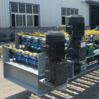 China Roof And Wall Double Layer Roll Forming Machine 14 Rows Roller Station for sale