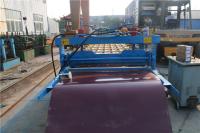 China Mould Hydraulic Cutting Roof Panel Roll Forming Machine 15M / Min Speed for sale