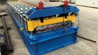 China 14 Roller Stations Metal Roof Roll Forming Machine 3 Phase 380V For Roofing Cladding for sale