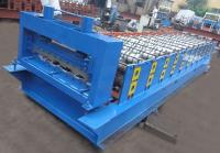 China Automatic Standing Seam Metal Roof Machine , Metal Roofing Roll Former PLC Control for sale