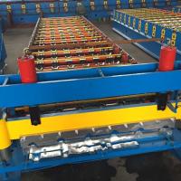 China Durable Metal Roofing Machine / Corrugated Sheet Making Machine Galvanized Aluminum for sale