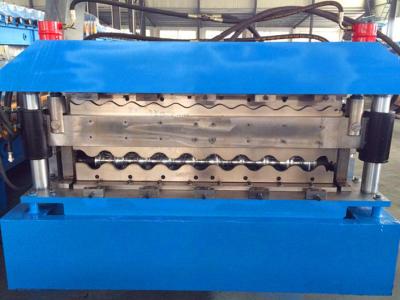 China Steel Sheet Roof   Roll Forming Machinery With  Hydraulic Cutting Device  11KW Motor for sale