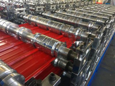 China Steel Sheet Double Layer Roll Forming Machine With Water Cooling System for sale