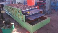 China Metal Roof Roll Forming Machine , Color Steel Sheet  Roofing Sheet Making Machine for sale