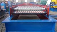 China 1250 MM Feeding Width Metal Roof Roll Forming Machine 1.5 Inch Chain Drive for sale