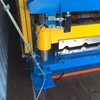 China Steel  Sheet Roll Forming Machine PPGI GI IBR Trapezoid , Roof Sheet Rolling Machines for sale