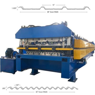 China Double Layer Machine To USA For AG Panel and 7/8 Corrugated Panel for sale