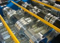 China Galvanized Steel Floor Deck Roll Forming Machine , Floor Tile Roll Forming Machine for sale