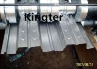 China Steel Concrete Floor Decking Sheet Tile Roll Forming Machine Zinc Coating for sale