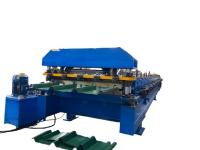 China High Quality Metal Roof Sheet Roll Forming Machine With PLC Control Methold for sale