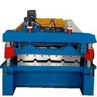 China 36 Inch Wide Interconnected Metal Panels Forming Machine Best Choice For PBR Panel Metal Roofing for sale