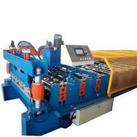 China 36 Inch Wide Interconnected Metal Panels Forming Machine Best Choice For PBR Panel Metal Roofing for sale