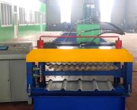 China 8m/Min Galvanized Trapezoidal Shape Metal Roll Forming Machine For Building for sale