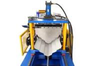 China 4kw High Performance Ridge Cap Roll Forming Machine For Seamless Roofing System for sale