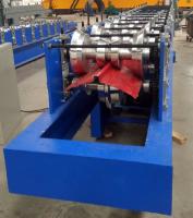 China 4kw High Performance Ridge Cap Roll Forming Machine For Seamless Roofing System for sale