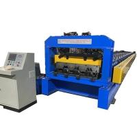 China 1.5″ Type B Roof Deck Roof Deck Floor Decking Roll Forming Machine for sale