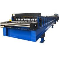 China 1.5″ Composite Deck Durable Floor Decking Rolling Forming Machine for sale
