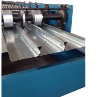 China High Speed Dovetail Shape Floor Steel Decking Roll Forming Machine for sale