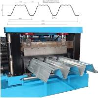 China ZTRFM Anti Corrosion And Hardened Floor Decking Forming Machine With Chromed Treatment for sale