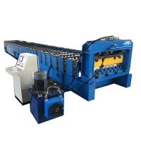 China Type B Metal Roof Deck Rolling Forming Machine With High Strength-To-Weight Ratio for sale